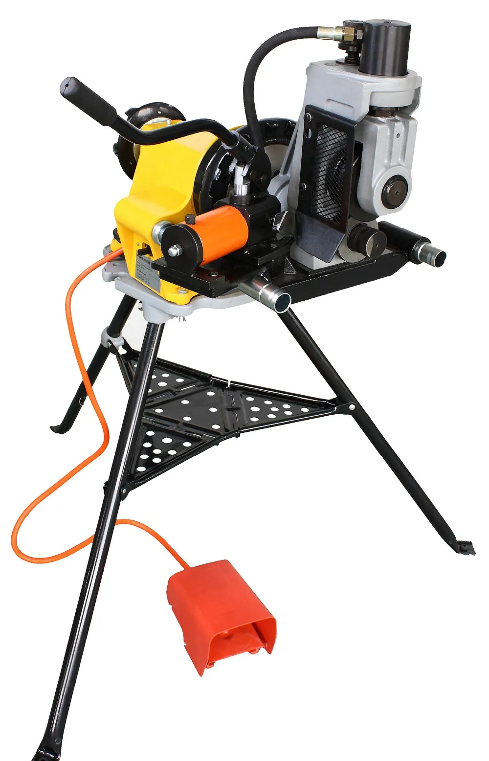 Electric Roll Pipe Groover 12" - Efficient Hot Pipe Cutter