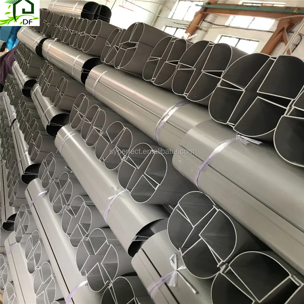 L Shape Plastic Extruded PVC Customized Profile for Hydroponics