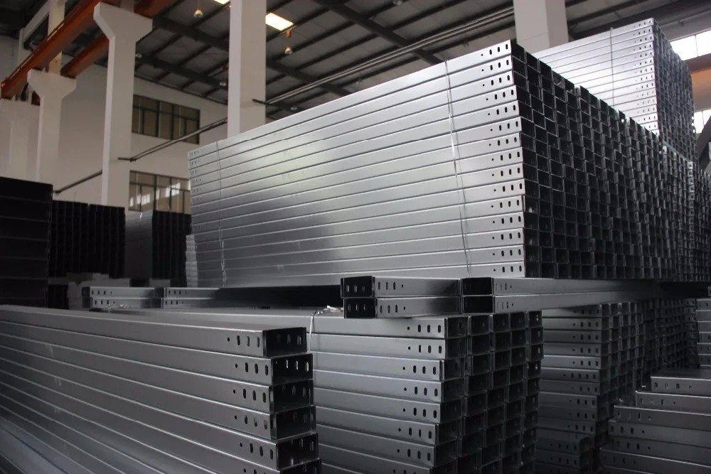 Metal Solid Trough GI Cable Trunking Price - Customized