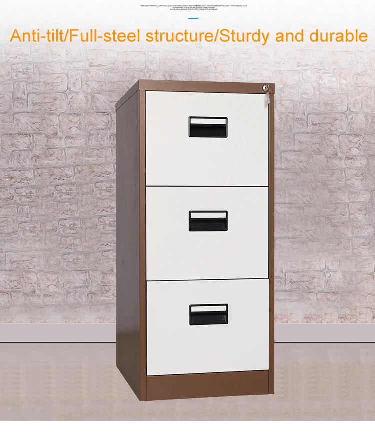 Medical Laboratory Equipment 3 Vertical Drawers Storage Cabinet - Buy ...