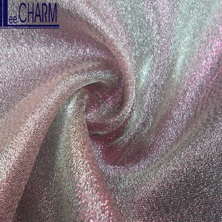 Lcsh071 Polyester Nylon Shimmer Organza Fabric - Buy Polyester Organza ...