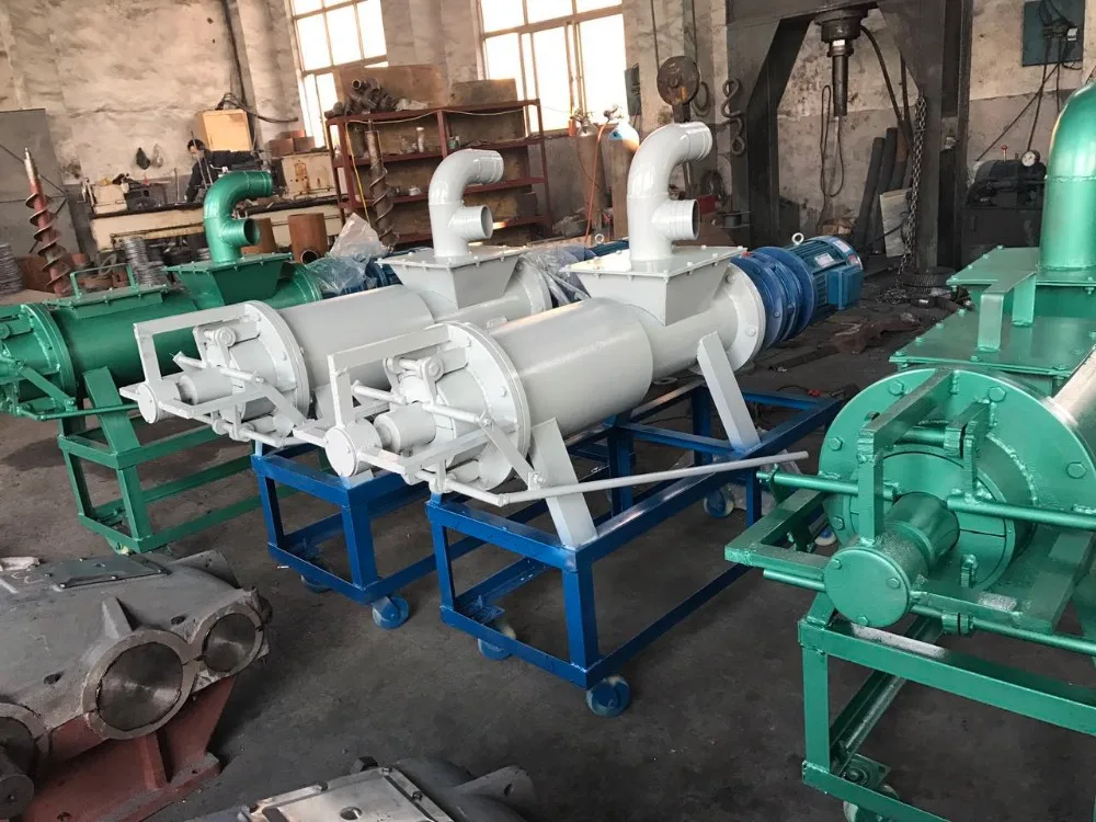 High Capacity Solid Liquid Separator Cow Dung Cleaning Machine - Buy ...