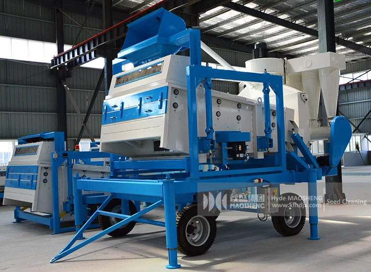 Hzxz Rotary Vibrating Sieve Type Grains Cleaning Machine For ...