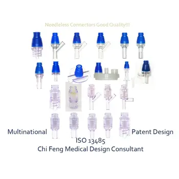 Needle Free Y Needleless Connector Medical Device For 325 Psi (negative ...