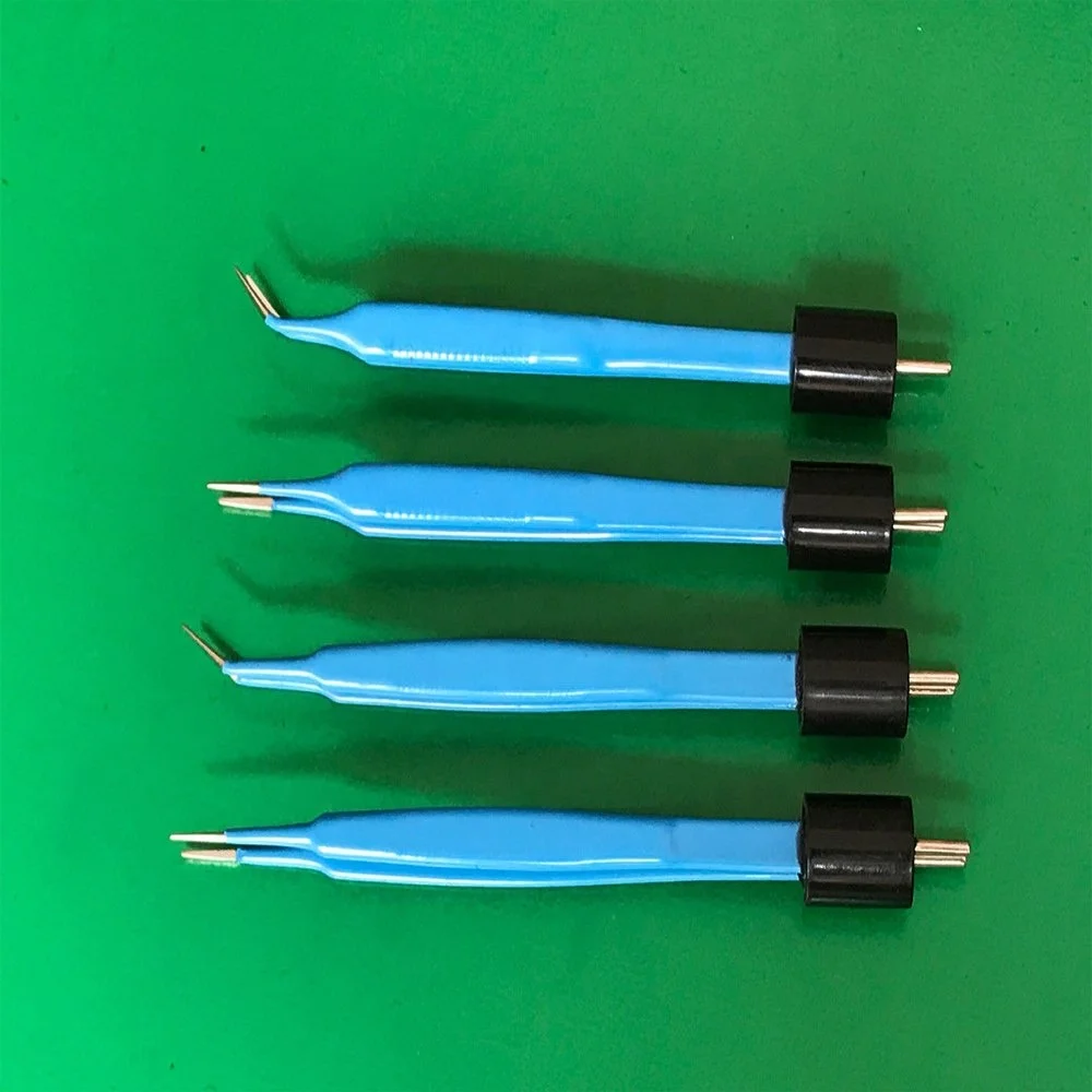 Mcpherson European Bipolar Forceps Angled,Electro Surgical Micro ...