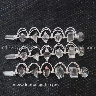 Natural Agate Wand for Reiki Healing 7 Chakra Sacred Geometry Semi ...