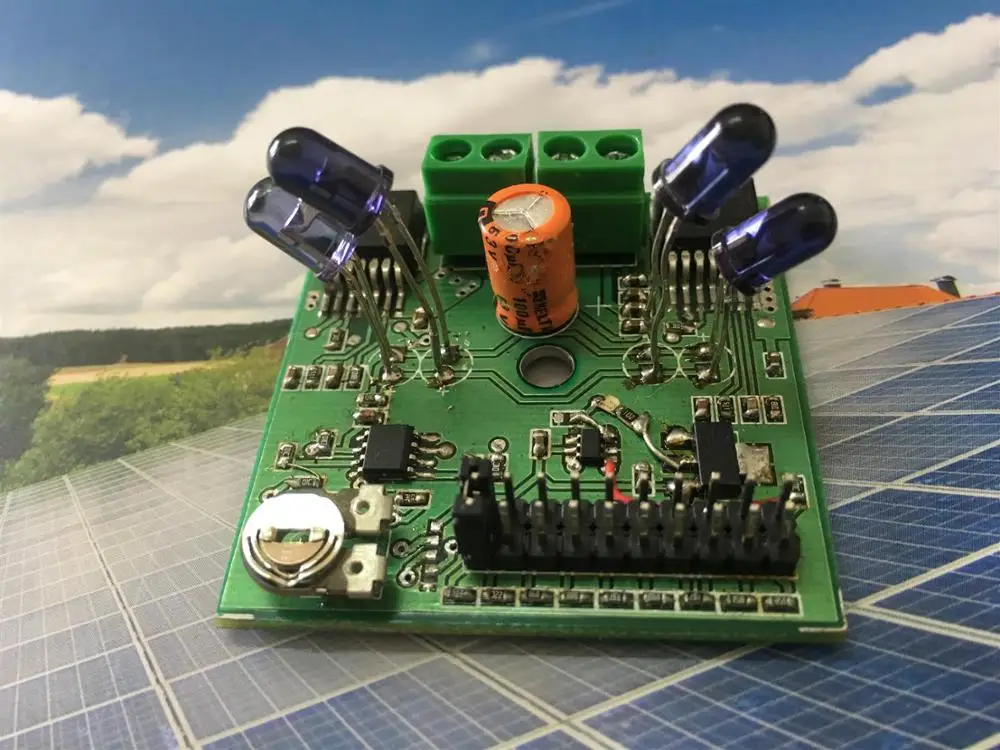Digital type sun tracker control unit :: Green manufacturer