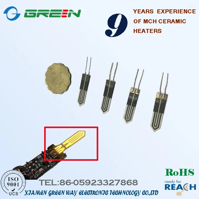 Small Micro Mini Ceramic Heater Element 3.7v Iqs - Buy Ceramic Heater ...