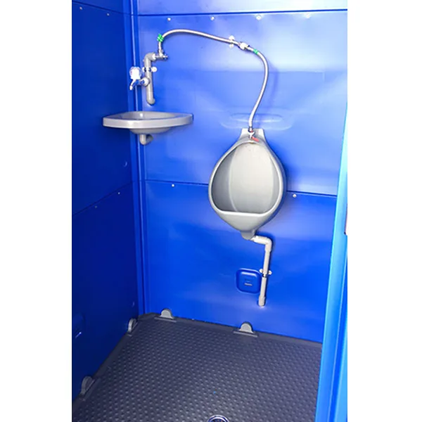 Durable Plastic Flush Mains Connecting Urinal for Events