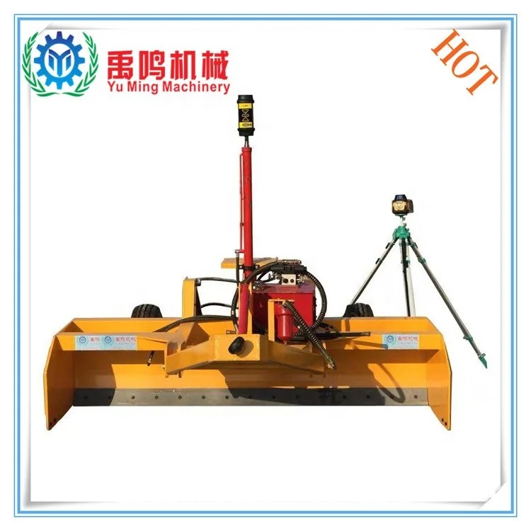 Agricultural Land Grader Machine Tractor Traction Laser Land Leveler ...