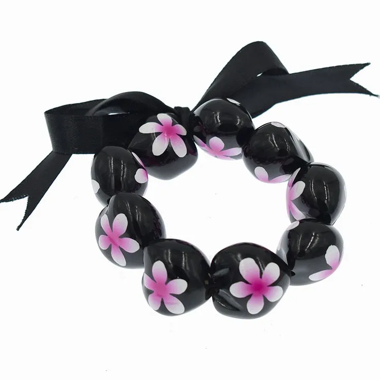 Hawaiian Lei Kukui Nut Bracelets - Symbolic & Stylish