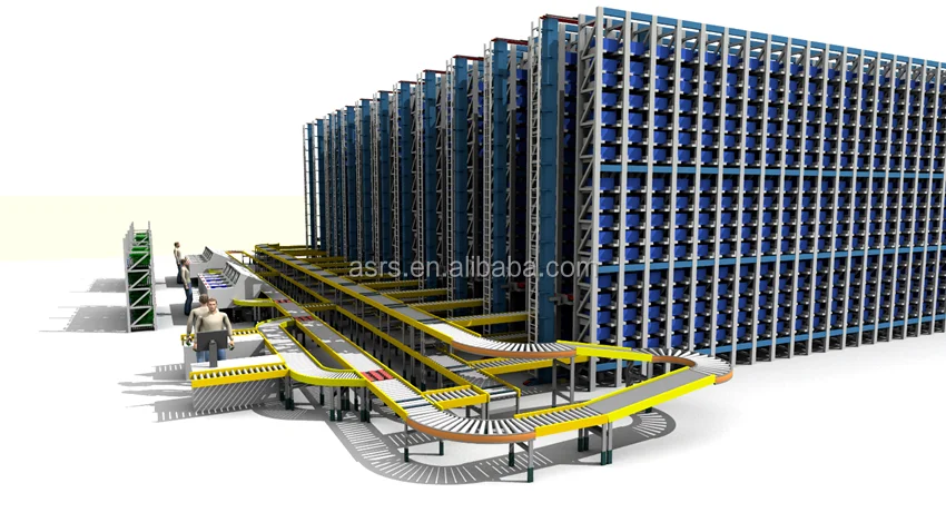 Automated Miniload Warehouse For Boxes - Buy Automated Warehouse ...