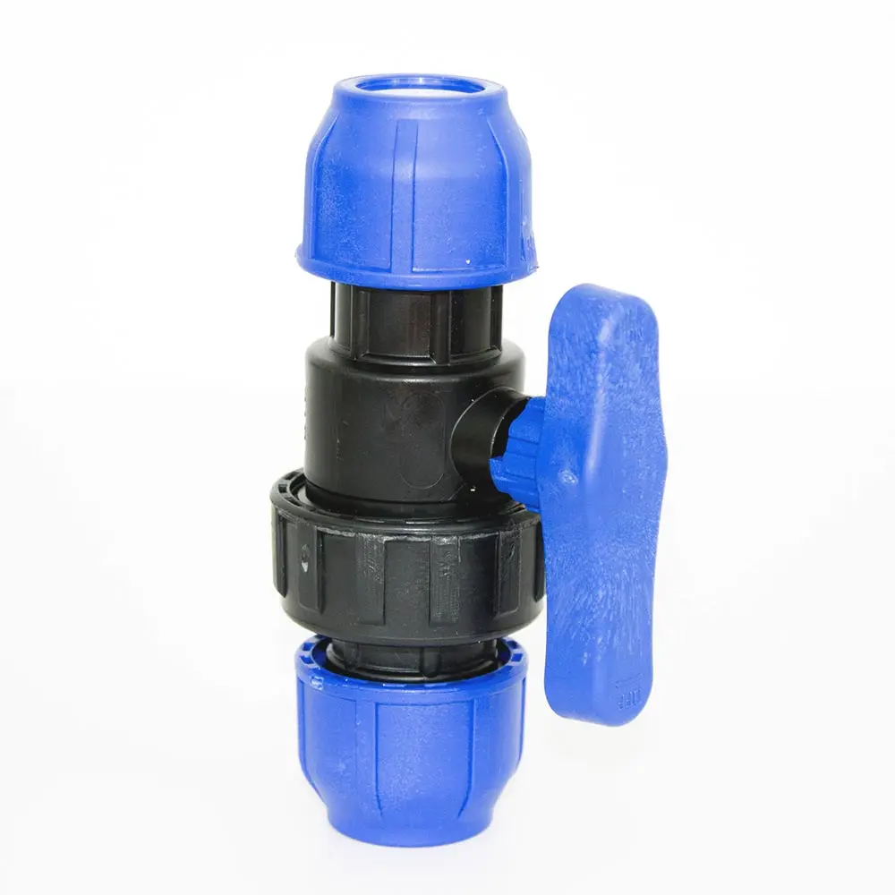 Pp Compression Ball Valve 25 Mm - Buy Ball Valve,Pvc Ball Valve,Plastic ...