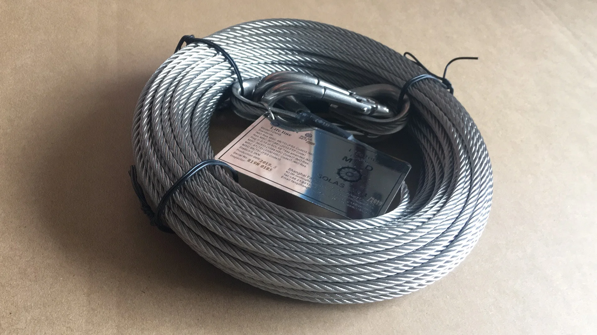 Ec Certificated Firefighter's Outfit Stainless Steel Fireproof Lifeline ...