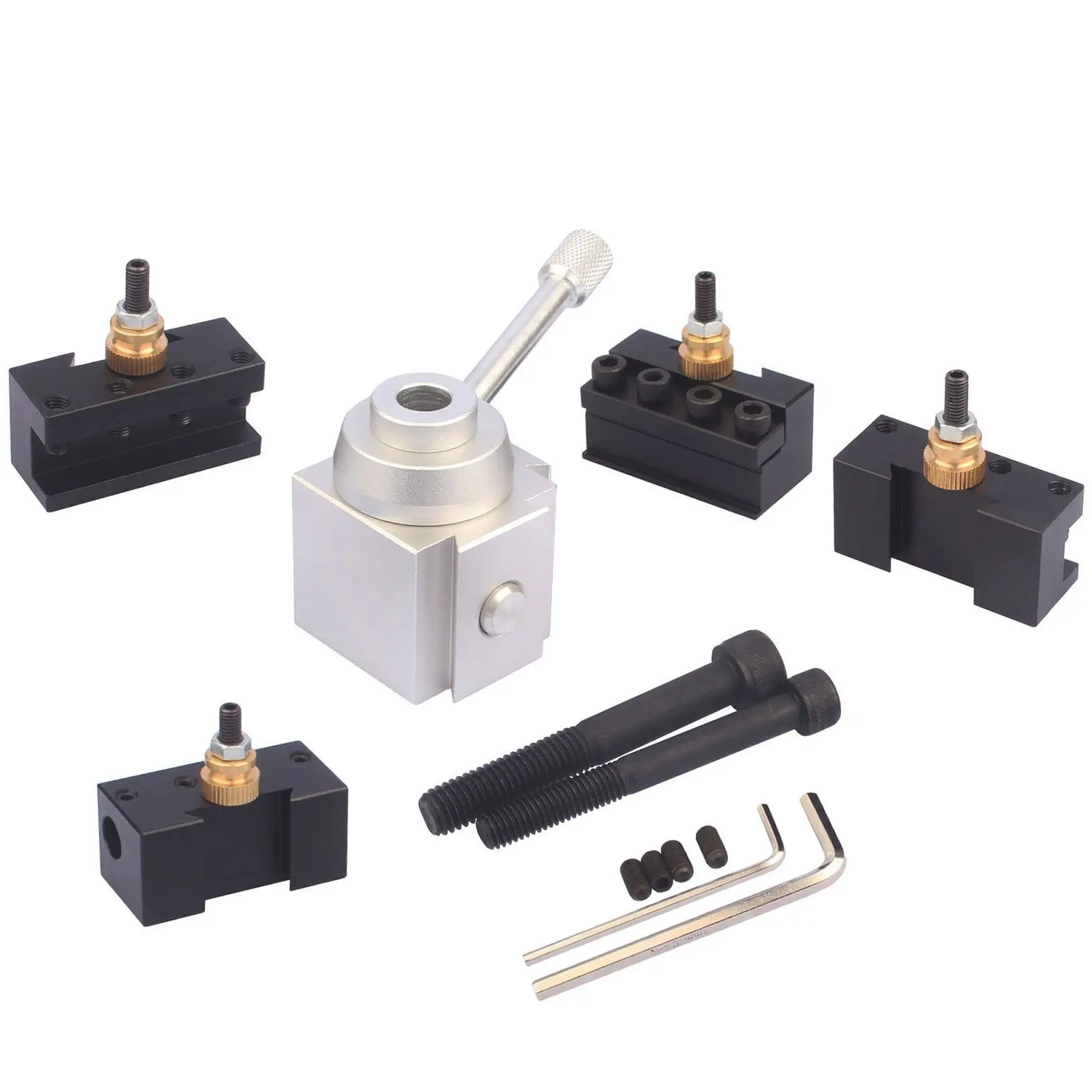 Jinwen Tooling Package Mini Lathe Quick Change Tool Post & Holders ...