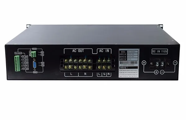 Telecom 110vdc To 220vac 2kva Inverter 2000 Watt Power Rack -mount ...