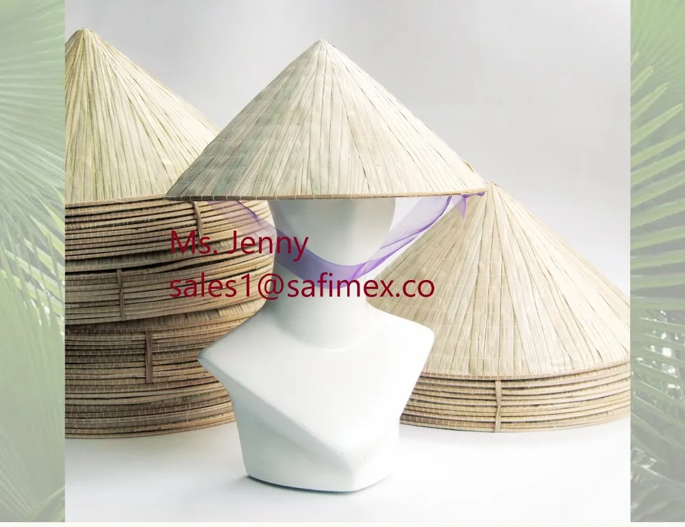 Vietnamese Conical Hat - Durable Bamboo Palm Leaf Hat