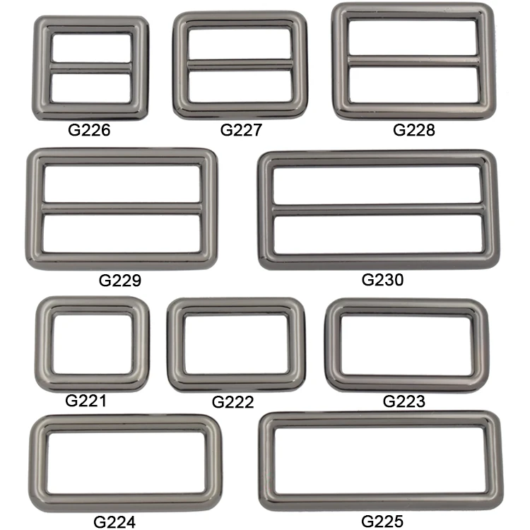 Custom Size Side Adjusters - Metal Buckle Strap Adjusting