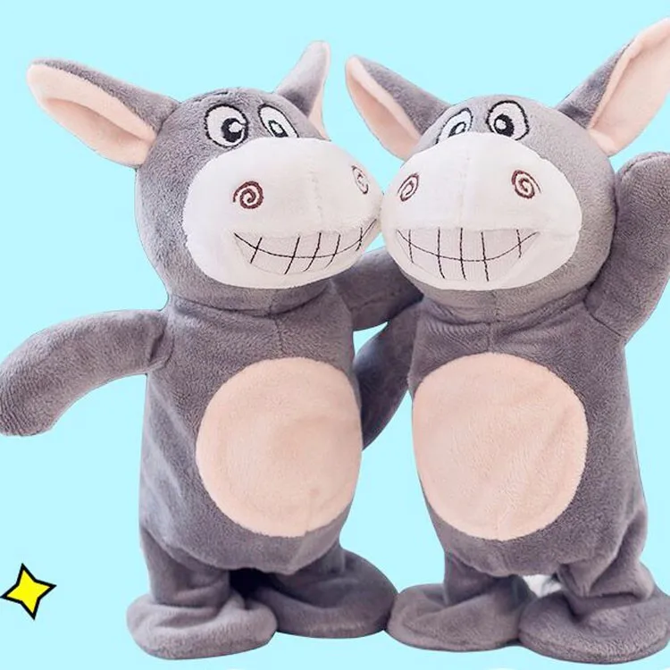 Factory Custom Kawaii Electric Shaking Head Dancing And Talking Cute ...