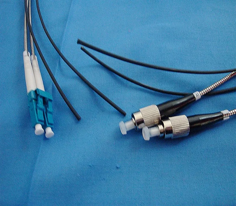 PDLC DLC UPC Connector Type LSZH Single Mode Duplex Armored Fiber ...