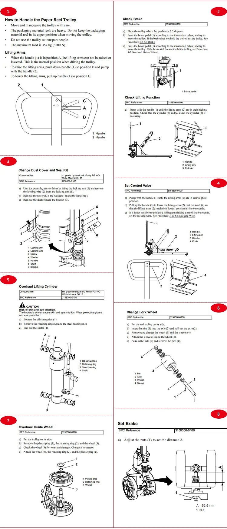 Sinolift Paper Reel Trolley For Packaging Material Reels - Buy Paper ...