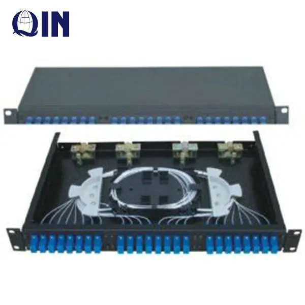 24 Port 1U Fiber Optic Splice Tray - Reliable Network Solution