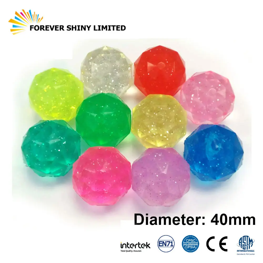 Bulk Wholesale Custom Novelty Small Capsule Toy Jawbreaker 40mm Crystal ...