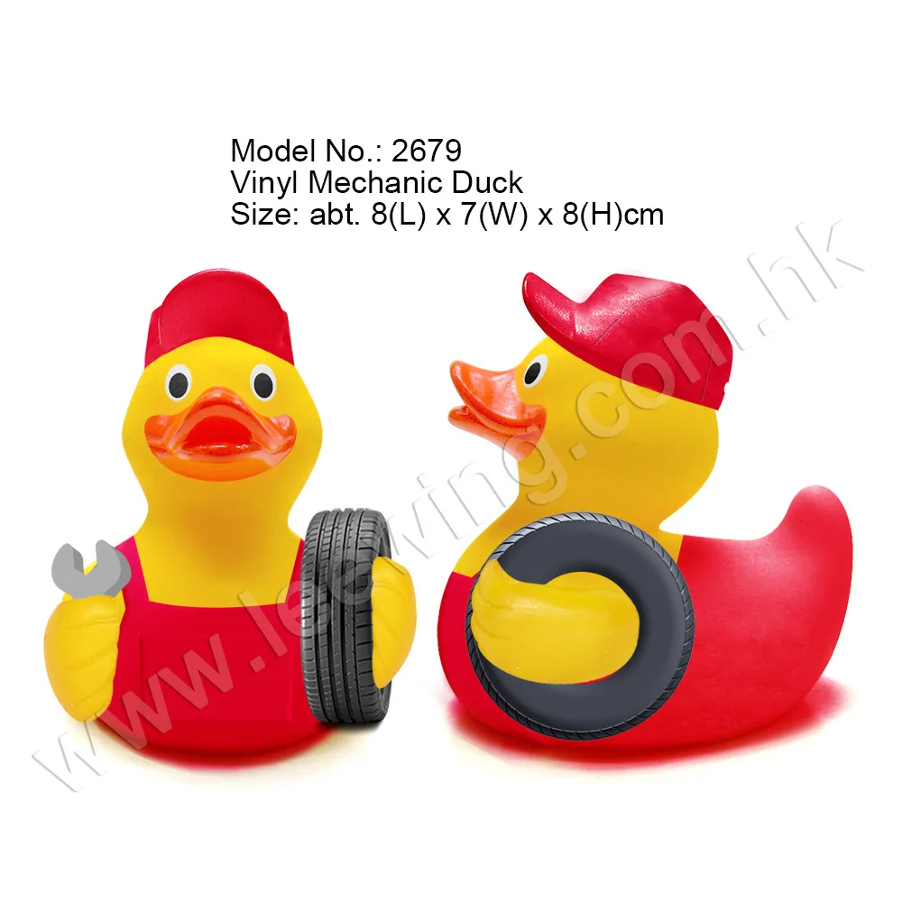 Funny Promotional Builder Architect Engineer Yellow Rubber Duck Bath ...