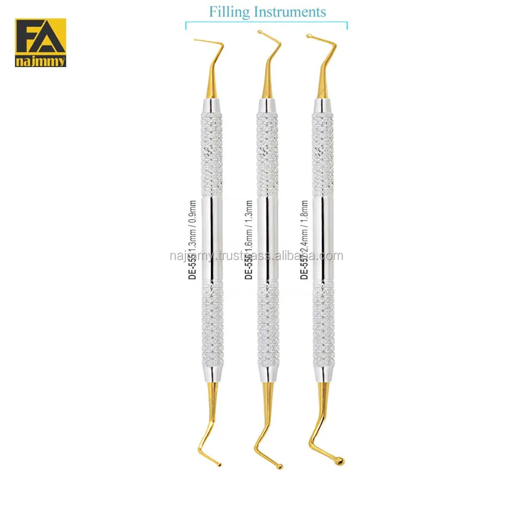 Filling Instruments Filling Instrument Gold Pointed (1.3mm/0.9mm) Ball ...