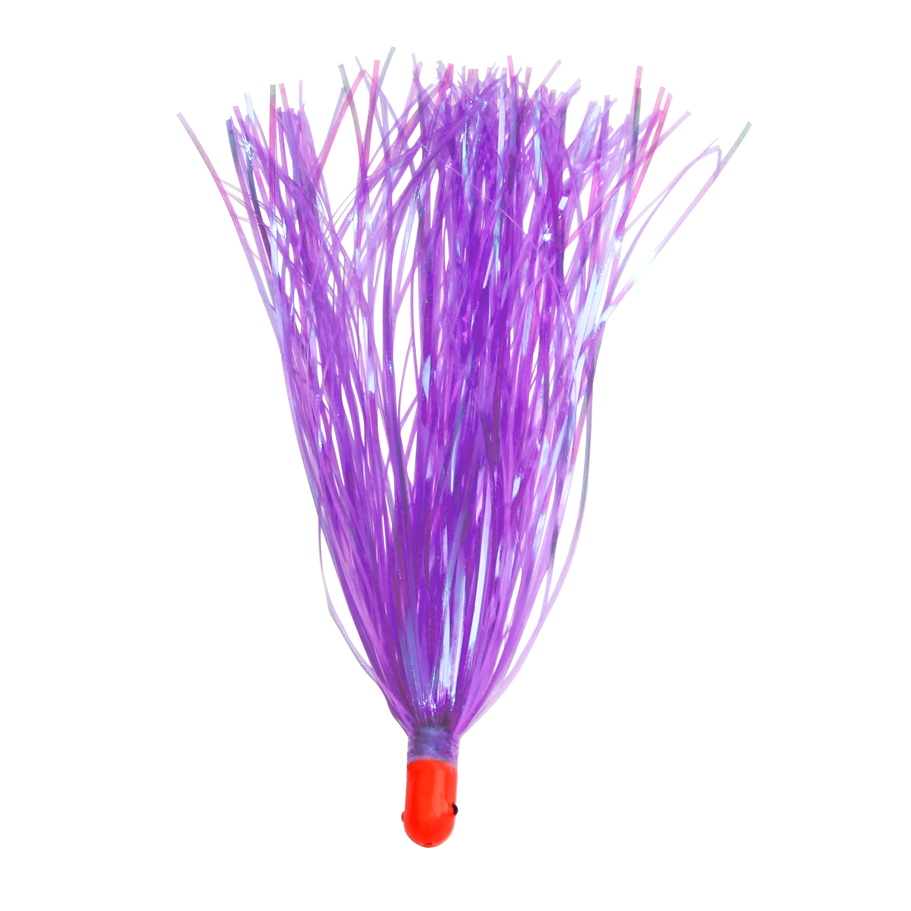 Mylar Flash Teaser Tail Jig Head - 0.35 Ounce Lure Bait