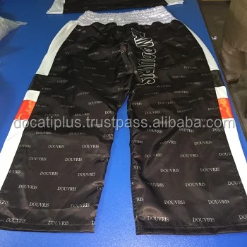 Custom Design Kickboxing Uniform For Boxing Club - Buy Satin Kick ...