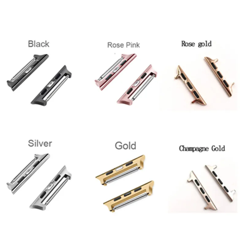 Metal Band Clasps/lugs For Apple Watch,Stainless Steel Adapter For ...