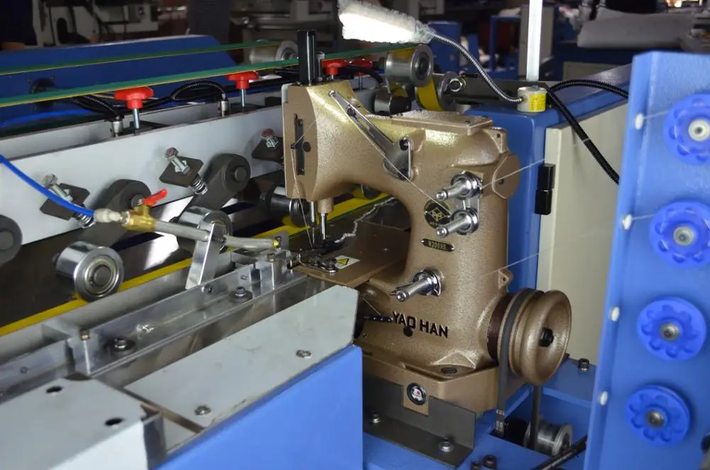 YAOHAN N200HW Double Needle Flat Bed Plastic Bag Machine