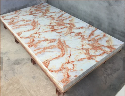 Hot Sale High Glossy Water Proof 4x8 Pvc Marble Panel For Bathroom ...