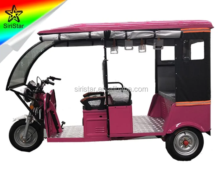 Toto Rickshaw Passenger Tricycle Electric Three Wheeler Auto Rickshaw ...