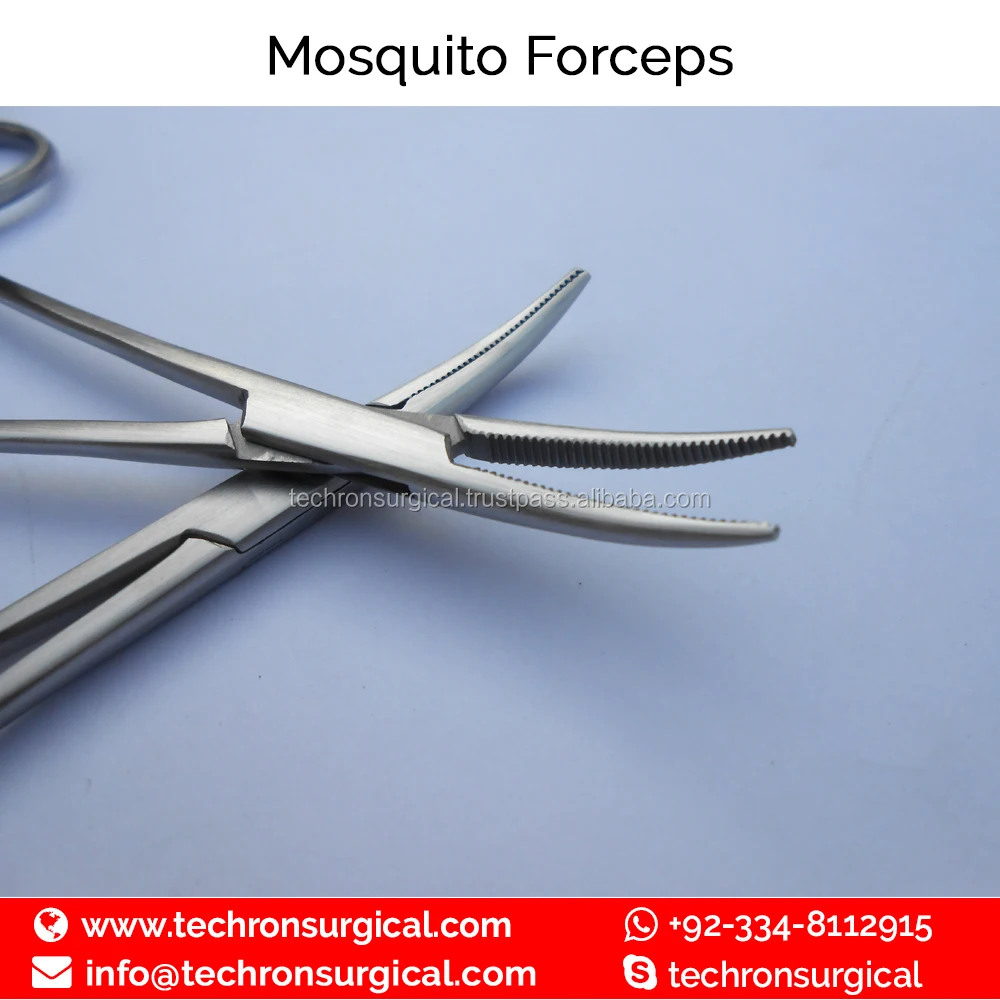 Hot Selling Cheap Haemostat Halstead Mosquito Forceps Straight/curved ...