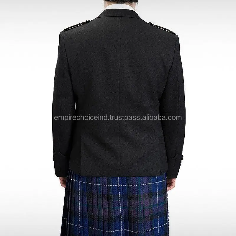 Thistle Buttons Highland Argyll Prince Charlie Jacket - Buy Men's ...