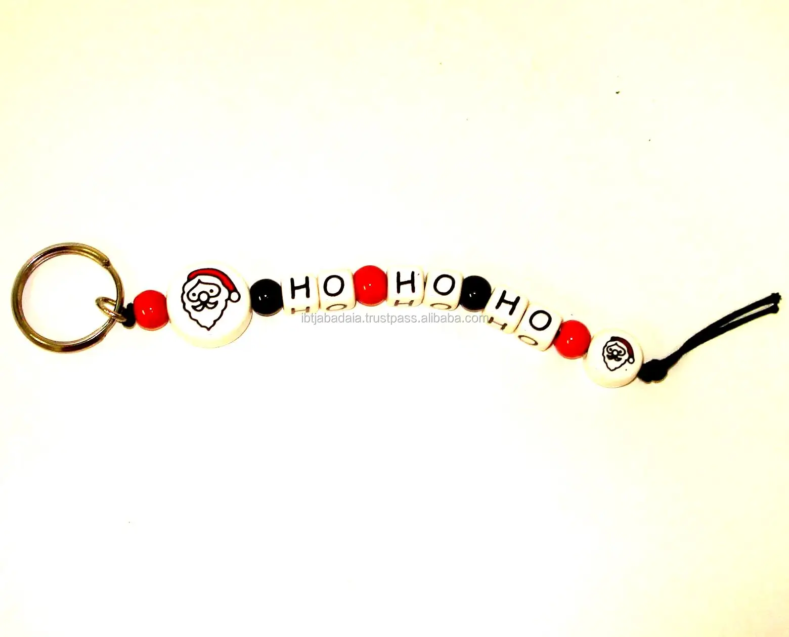 Alphabet Letter Ceramic Beaded Key Chain,Diy Letter Beads' Key Chains ...