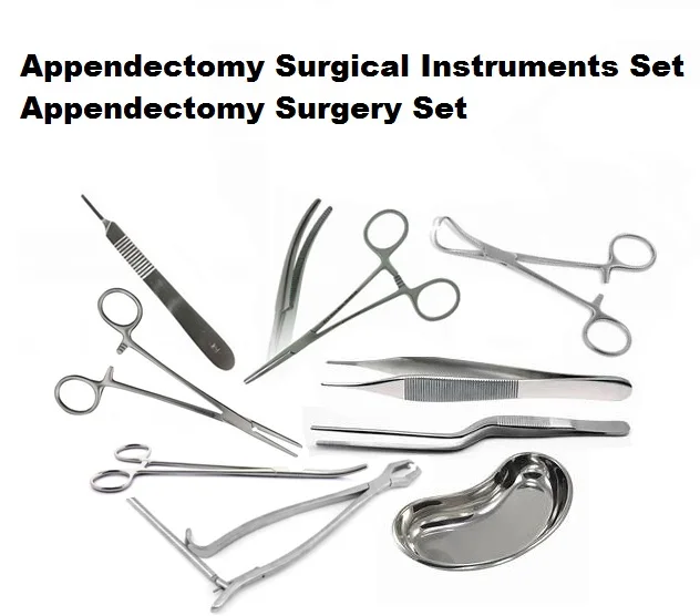 Appendectomy 수술 도구 세트 Appendectomy 수술 세트| Alibaba.com