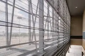 Wind Break Mesh - Perforated Metal Panels for Facades