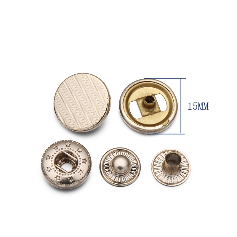 Press Metal Button Snap Fastener For Fur Coat - Buy Snap Fastener ...