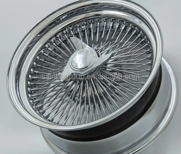 15 Inch Retro Wire Wheels - Durable & Stylish Options