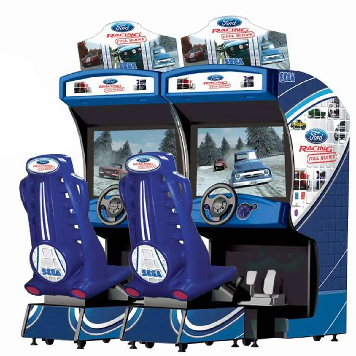 Ford Racing Video Arcade Car Racing Game Electronic Arcade Race Car ...