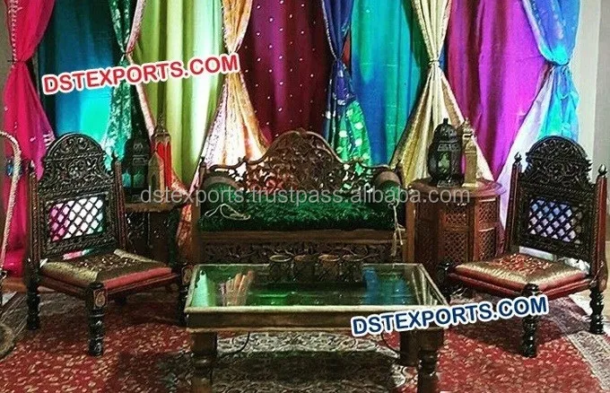 Wedding Stools for Mandap Hindu Marriage Mandaps Low Chairs