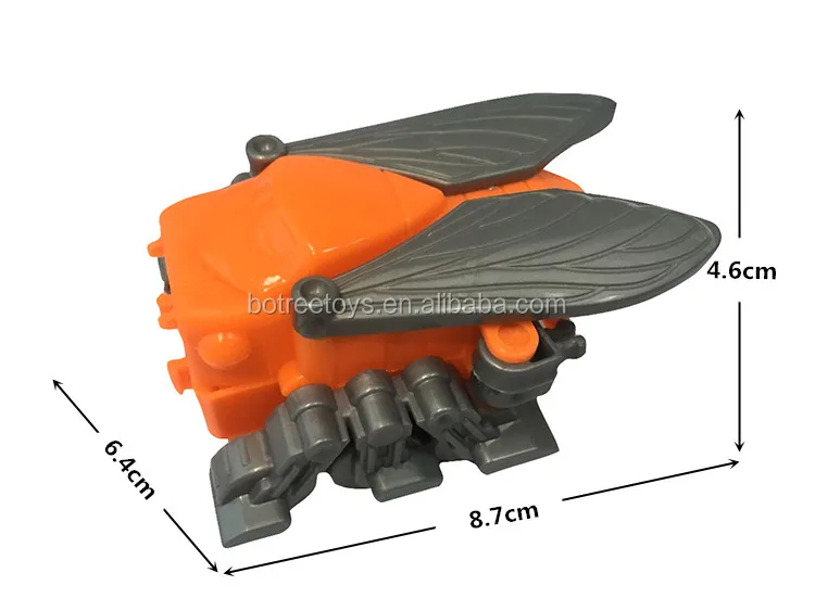 Diy Deformation Insect Team Robot 5-in-1 Shape Change Toys - Buy ...