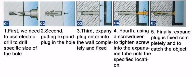 M20 Ramset Wall Plugs - Durable Plastic Anchors for GB