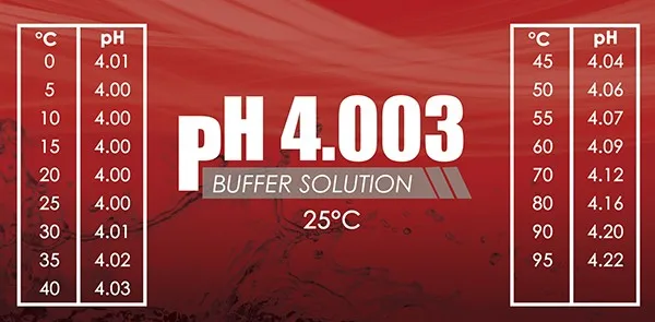 SOL-PH4.003 pH Buffer Solution Calibration Tool with +/- 0.01pH at ...