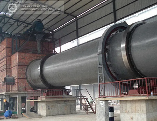 Small Scale Rotary Kiln Dryer for Lime/silica Sand/cement Industry