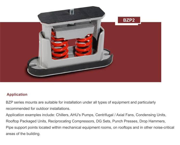 HVAC Spring Isolators - Reduce Noise & Vibration
