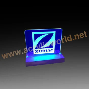 Led Lighted Acrylic Signs And Photo Sculptures,Acrylic Led Edge Lit ...